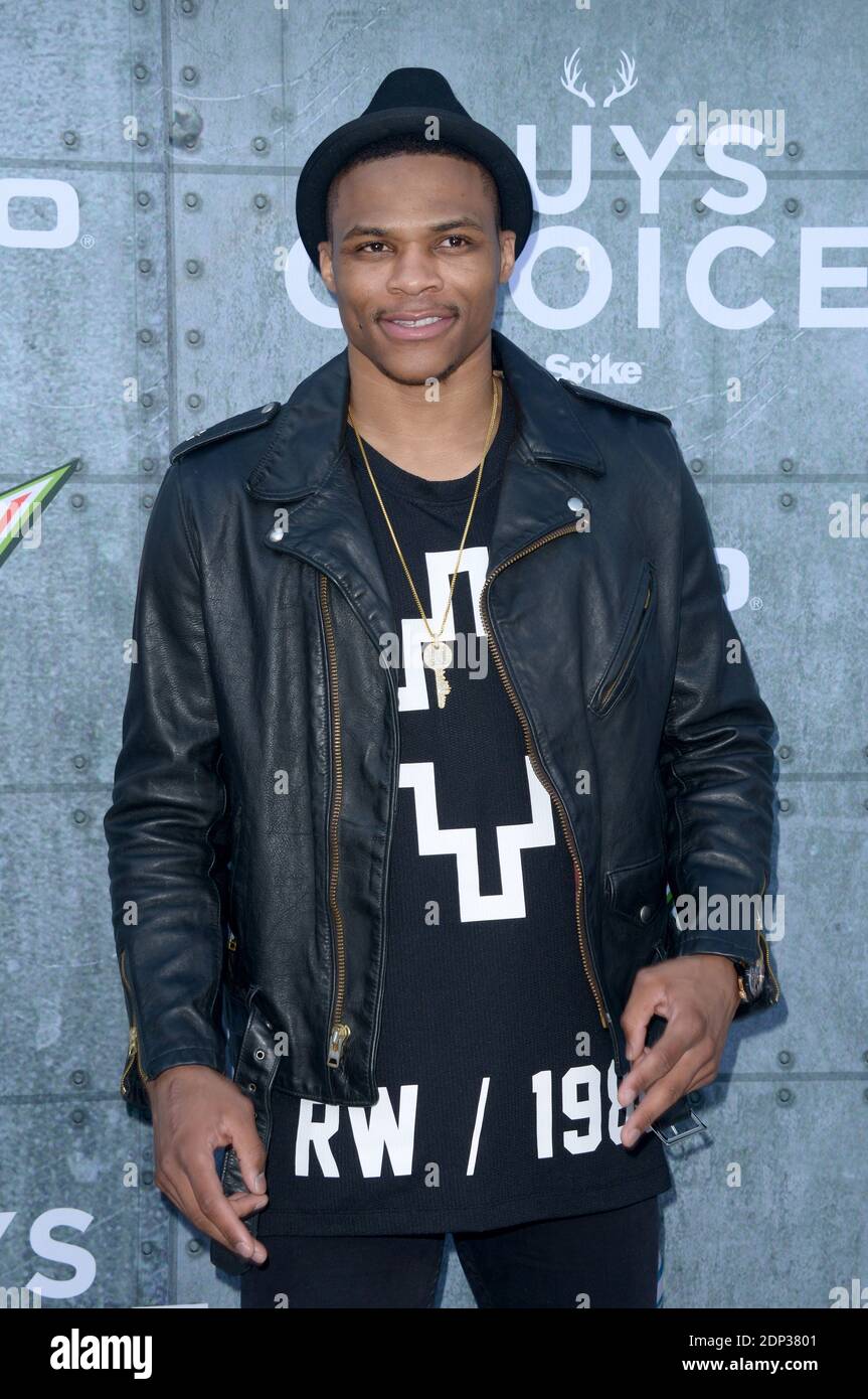Russell Westbrook attends Spike TV's Guys Choice at Sony Pictures ...