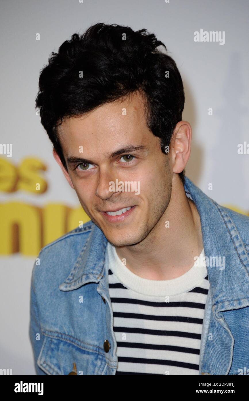 Michael Gregorio attending the premiere for the film Minions (Les ...