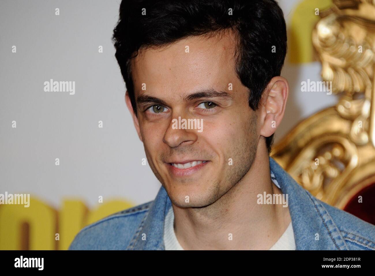 Michael Gregorio attending the premiere for the film Minions (Les ...