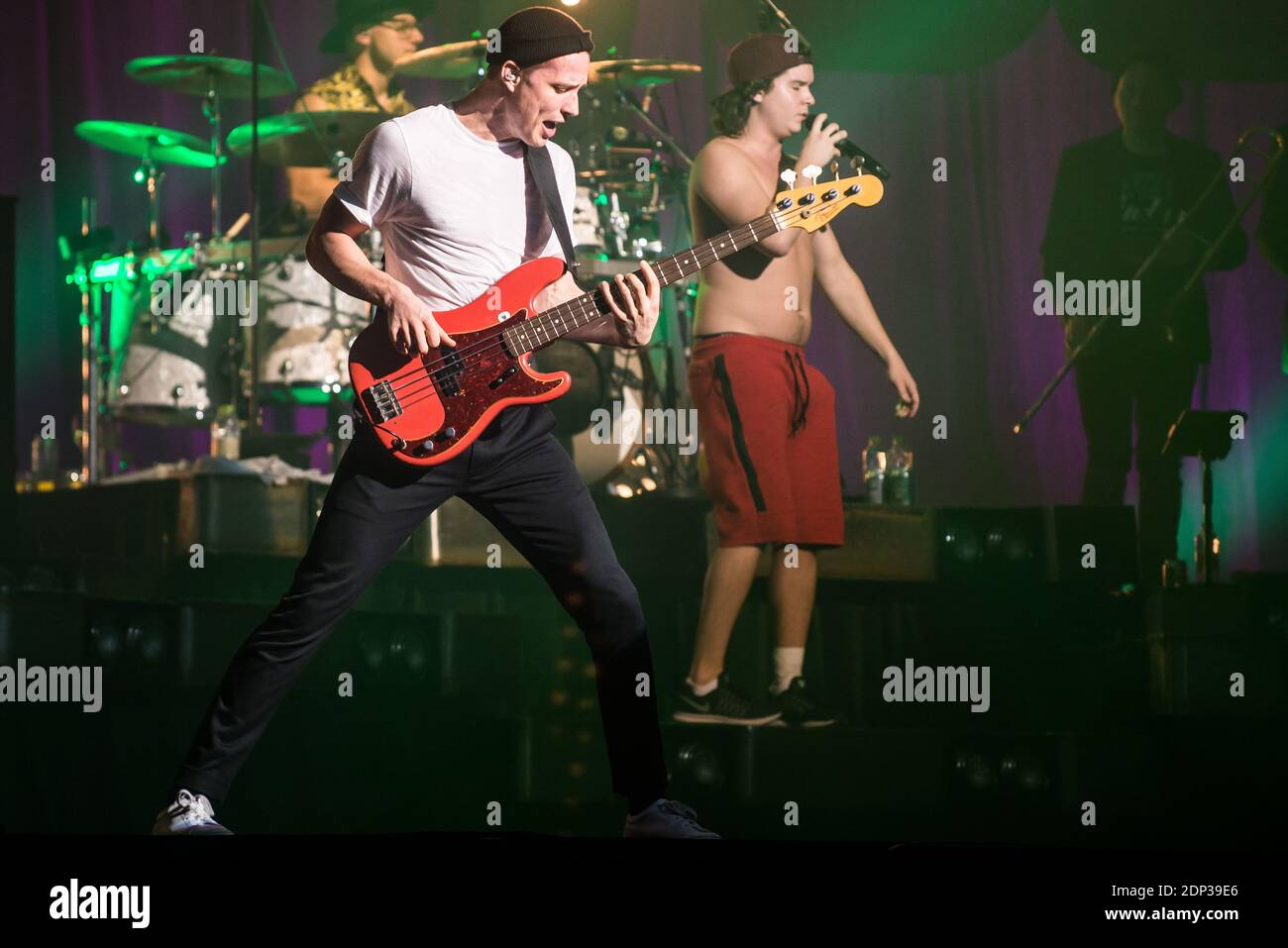 Aarhus, Denmark. 19th, November 2015. The Danish band Lukas Graham ...