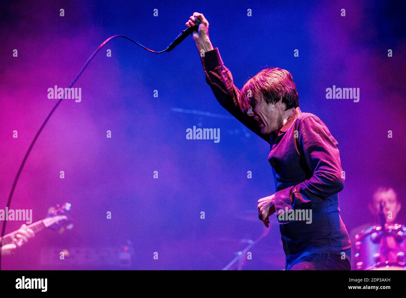 Odense, Denmark. 25th, June 2016. The English rock band Suede performs ...