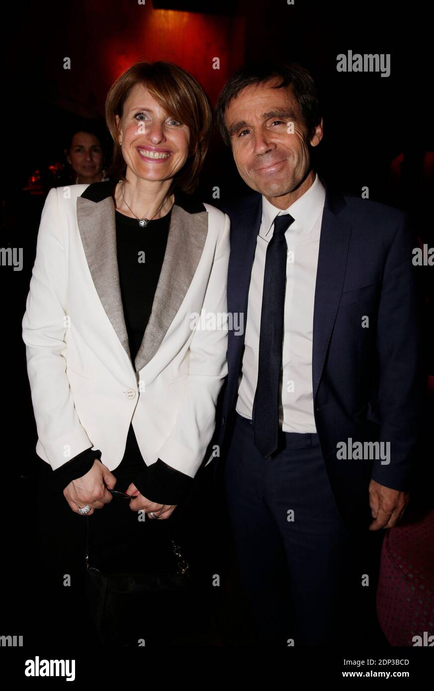 Exclusive - Valerie Lorentz-Poinsot and David Pujadas attend Valerie ...