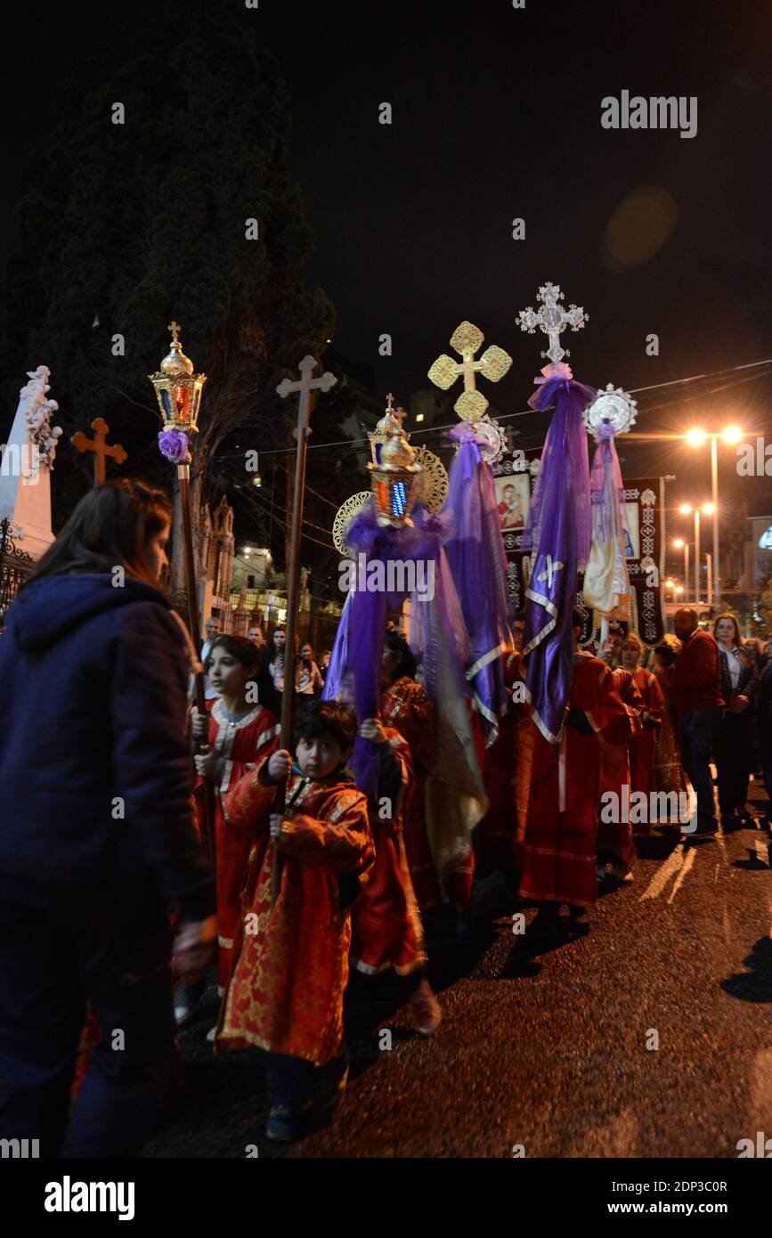 Lebanese Orthodox Christians mark 'Good Friday' (a week later than ...