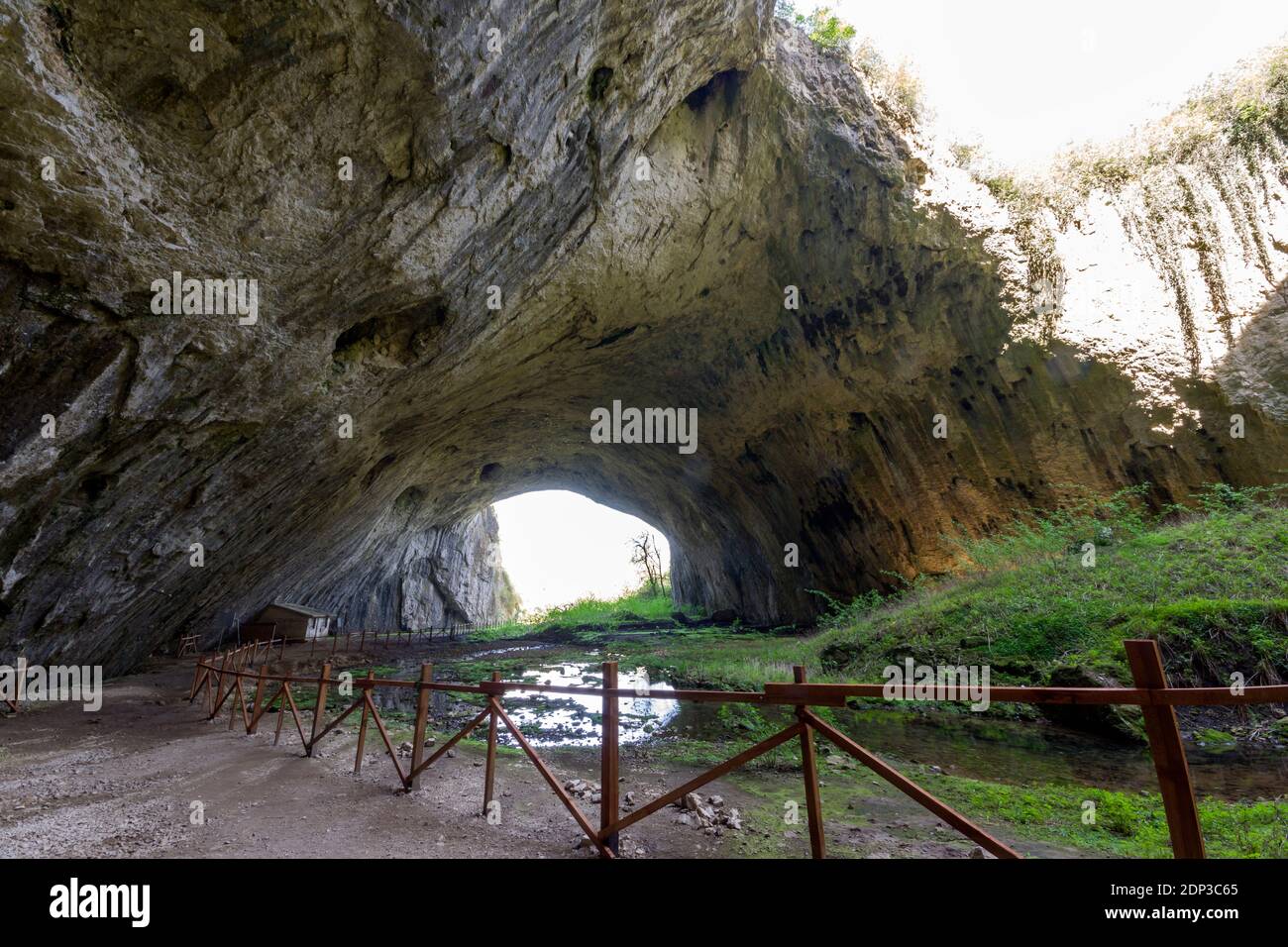 Devetashka cave near Devetaki village, Lovech region, Bulgaria Stock ...