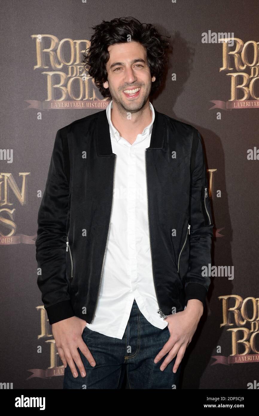 Max Boublil attending the premiere of 'Robin des bois, la veritable ...