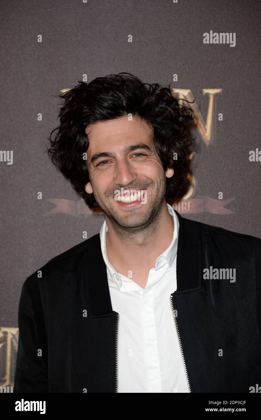 Max Boublil attending the premiere of 'Robin des bois, la veritable ...