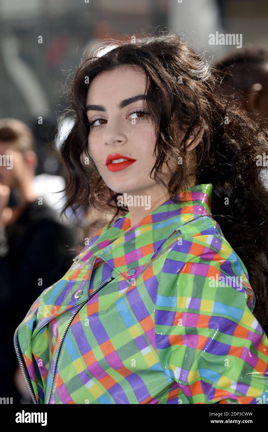 Charli XCX attends the 2015 MTV Movie Awards at Nokia Theatre L.A. Live ...