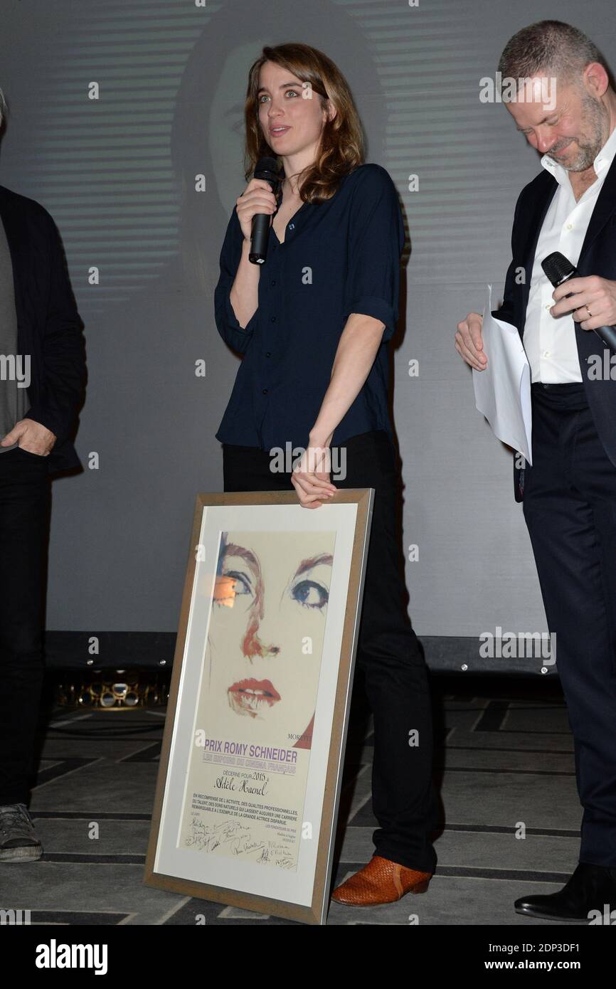 Adele Haenel attending the Prix Romy Schneider 2015 and the Prix ...