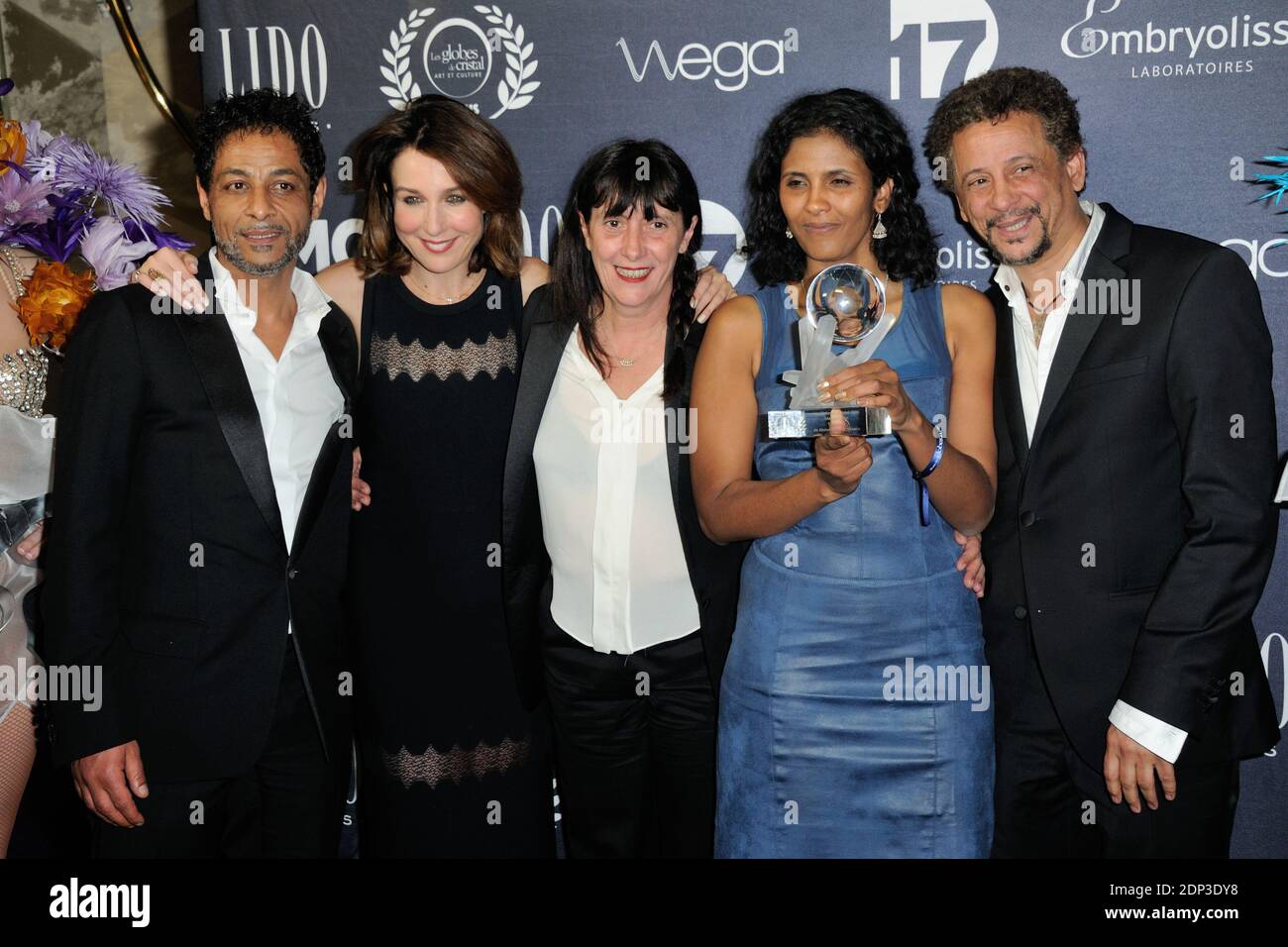 Toulou Kiki, Hichem Yacoubi, Elsa Zylberstein, Abel Jafri attending the ...