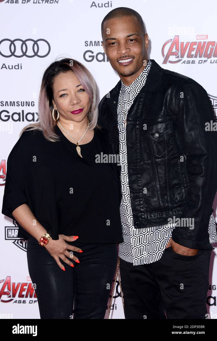 T.I. attends the premiere of Marvel's 'Avengers: Age Of Ultron' aat ...