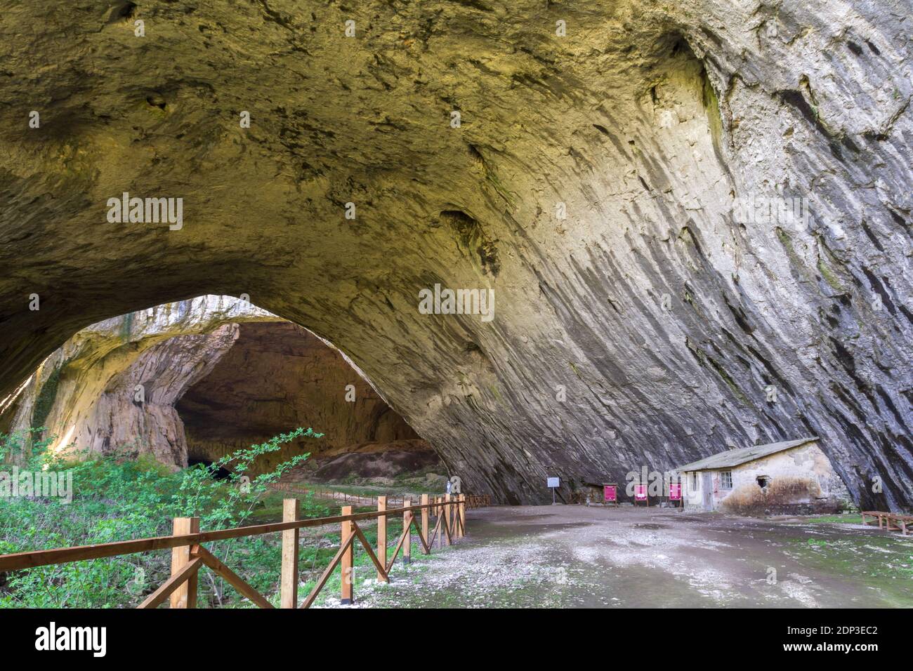 Devetashka cave is a large karst cave near Lovech. It has been occupied ...