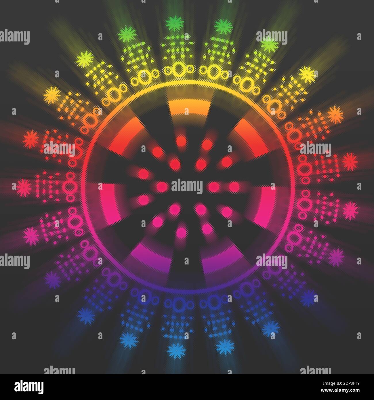 An abstract circular shape pattern background image Stock Photo - Alamy