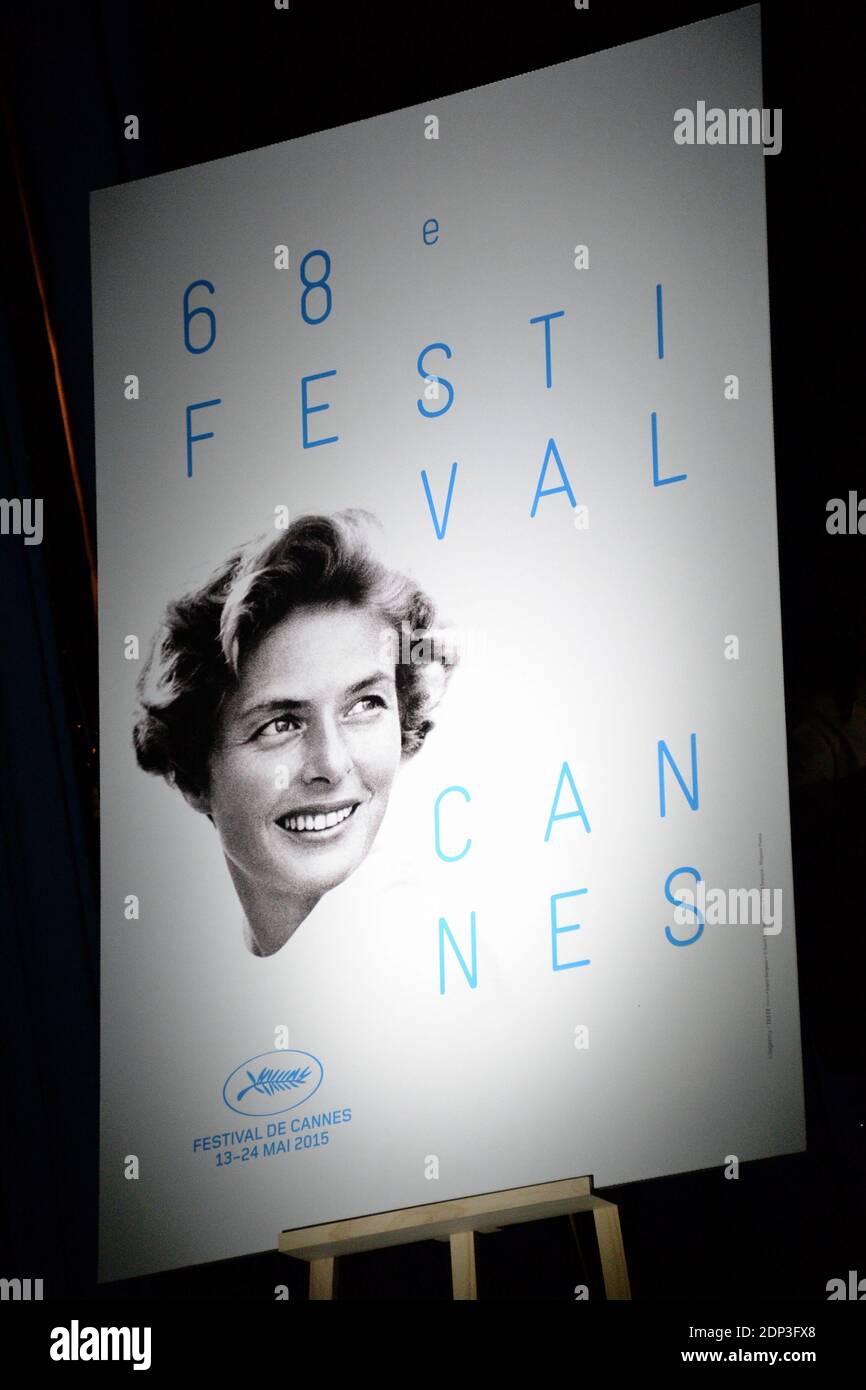 Atmosphere during a press conference to present the 68th International ...