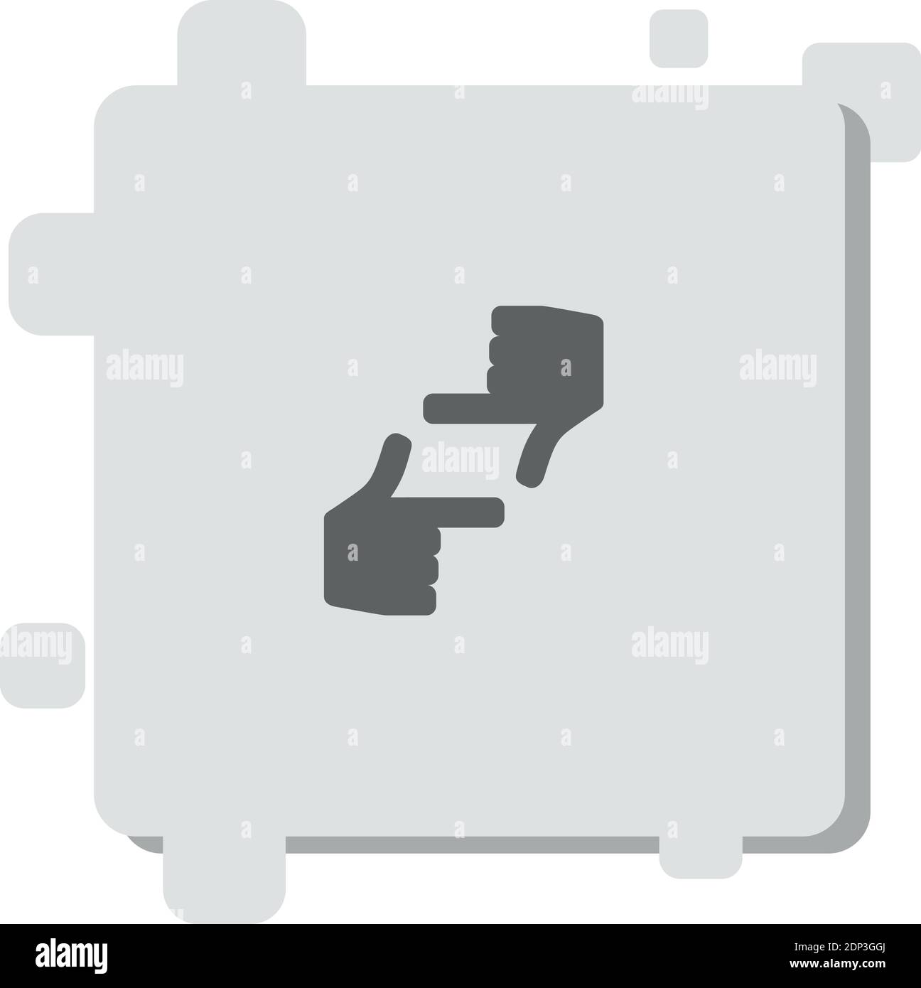 two vector icon modern simple vector illustration Stock Vector Image ...