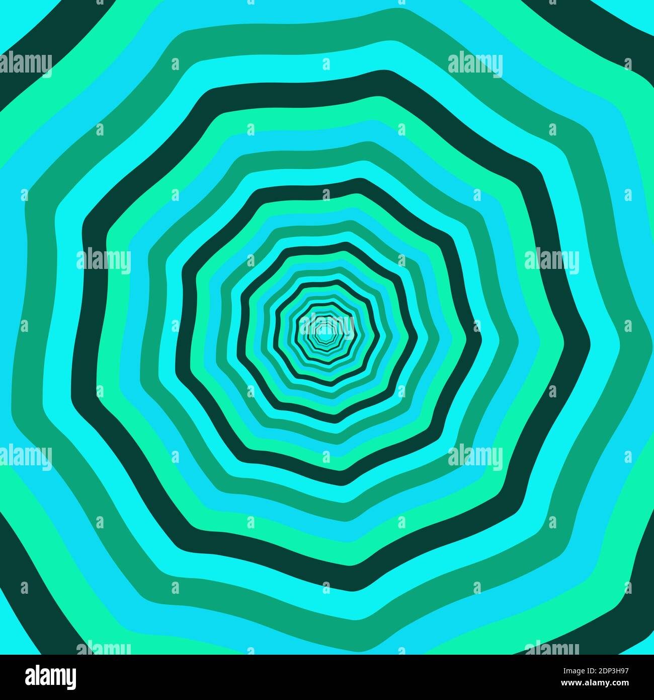 An abstract psychedelic burst shape background image Stock Vector Image ...