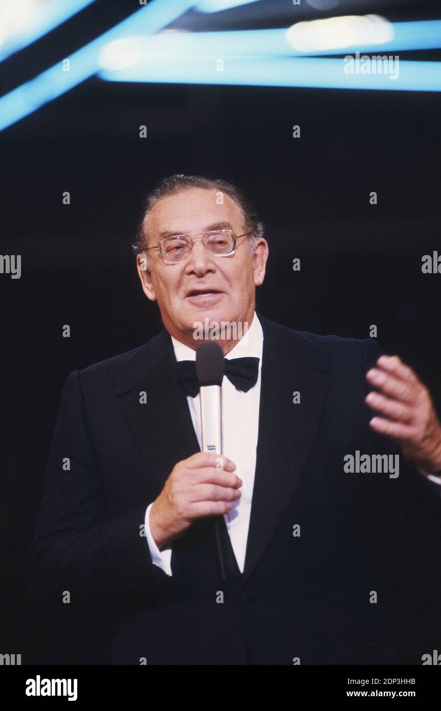 Undated file photo of Leon Zitrone in Paris, France. Photo by Pascal ...