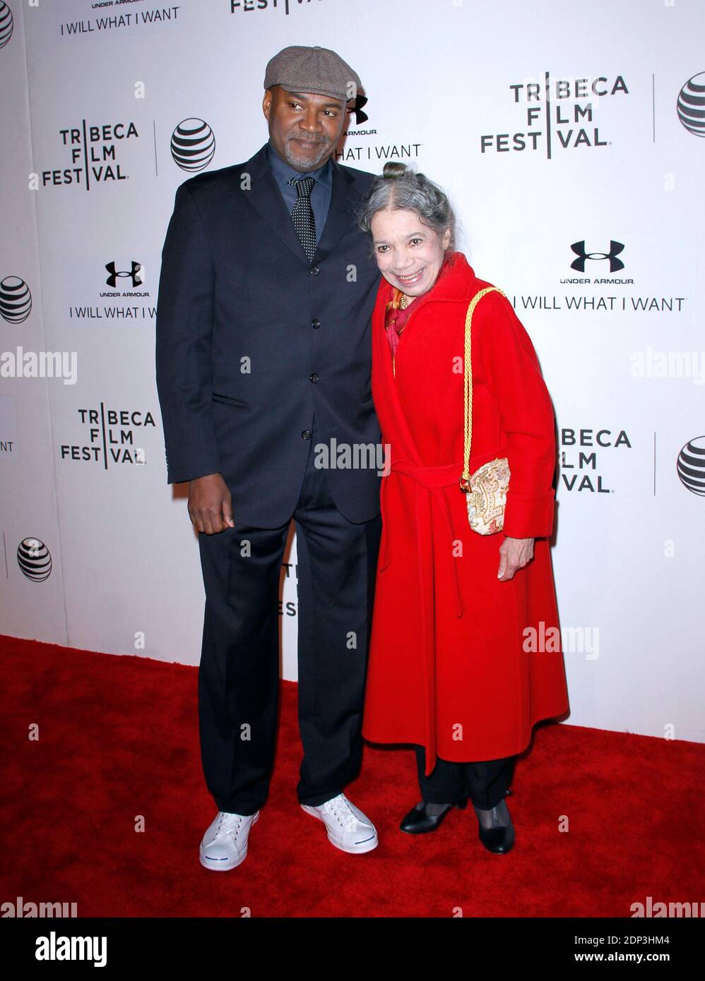 Raven Wilkinson and Nelson George attend the world premiere of "A ...