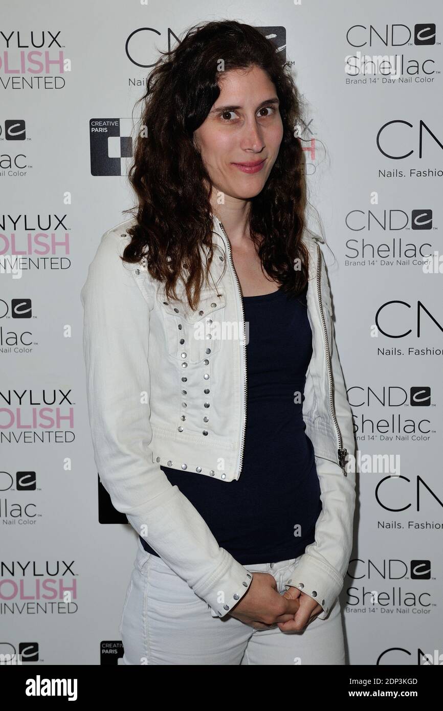 Exclusive. Joy Koch attending the CND nail polish launch party in Paris ...
