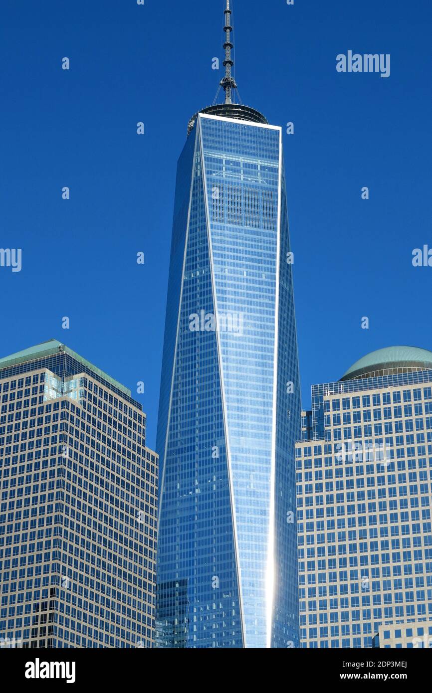 General view of One World Trade Center aka 'Freedom Tower' (colloquial ...