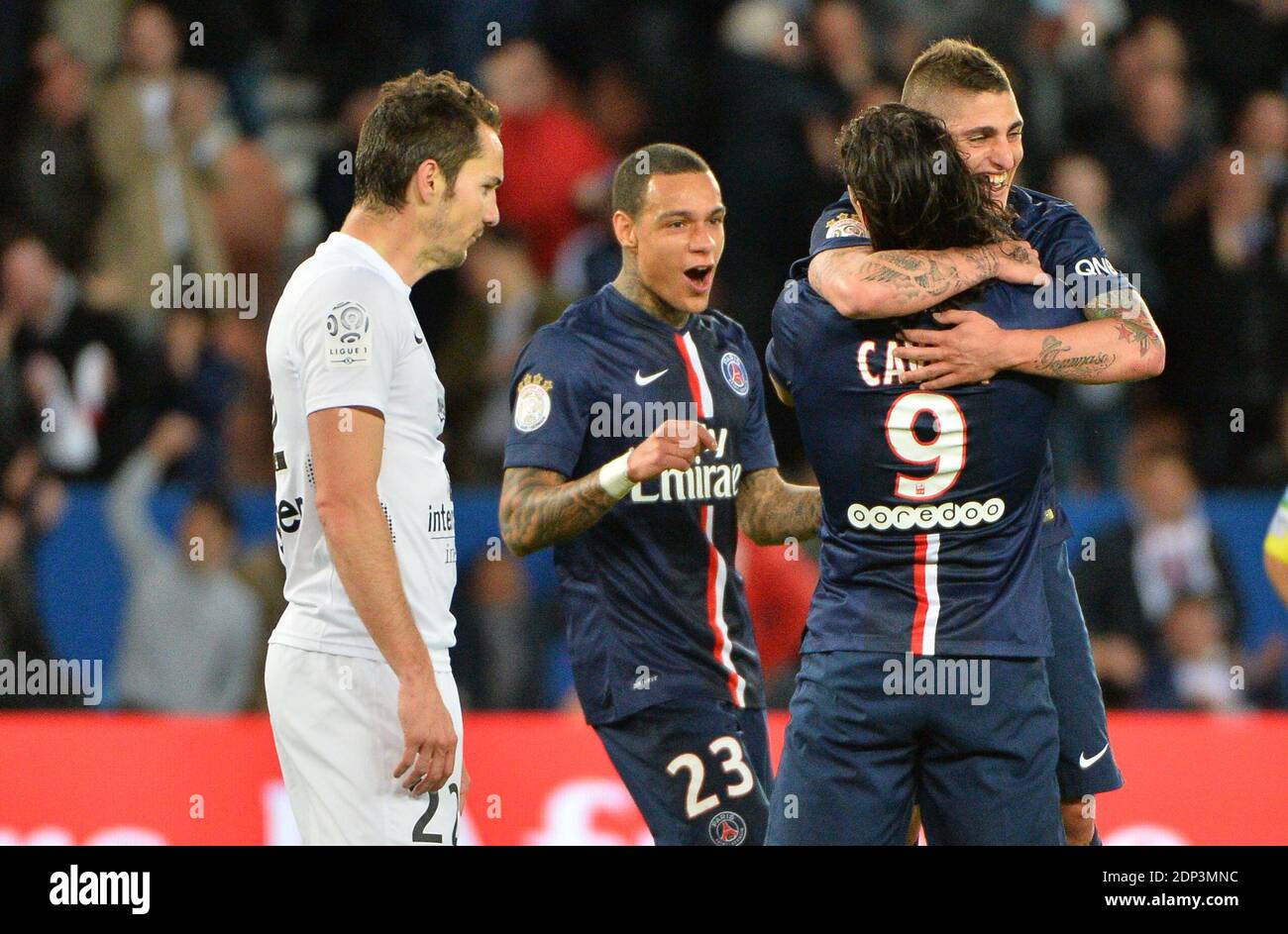 Paris Saint-Germain's Marco Verratti during the French L1 football ...