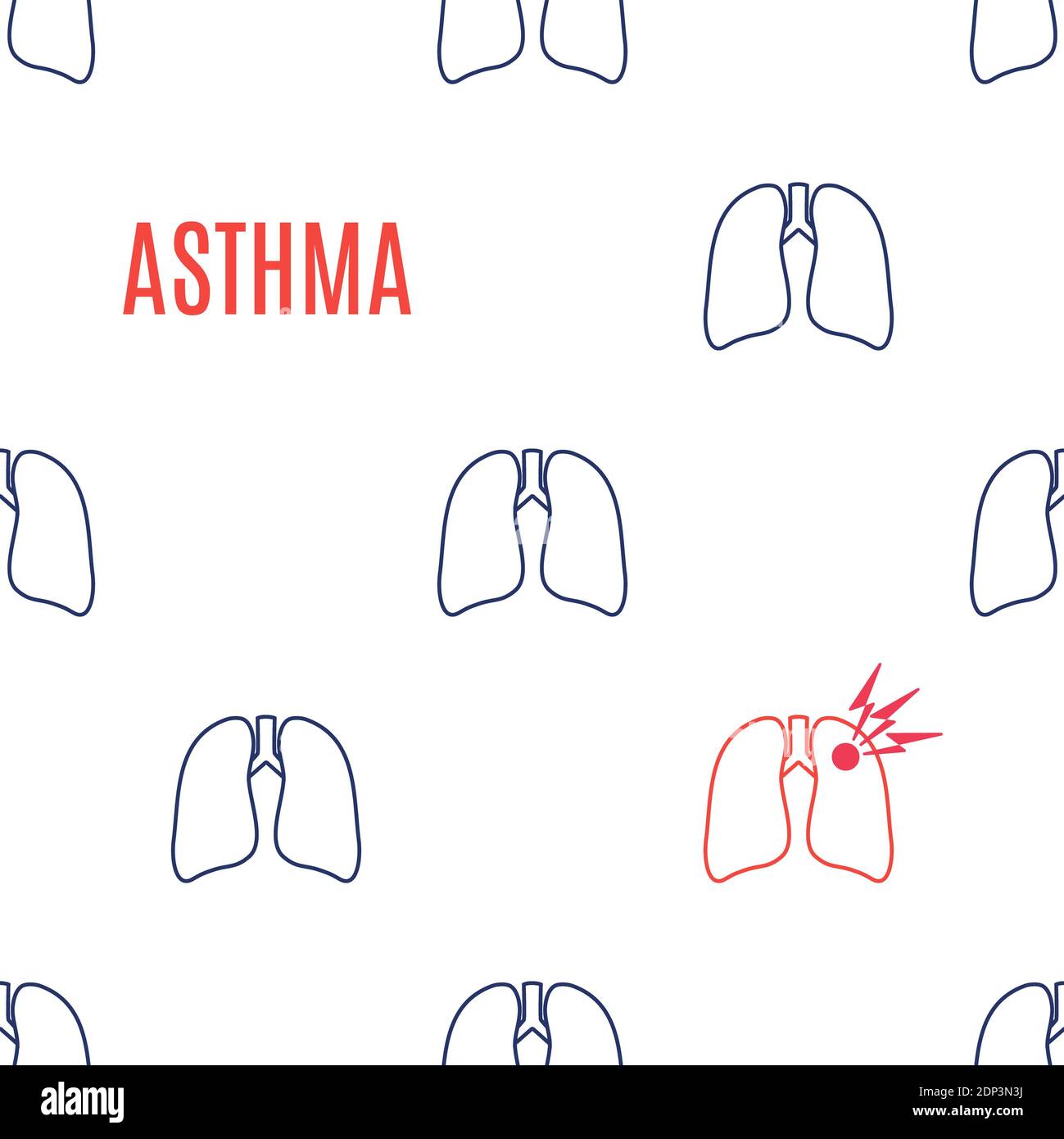 Asthma pulmonary Cut Out Stock Images & Pictures - Alamy