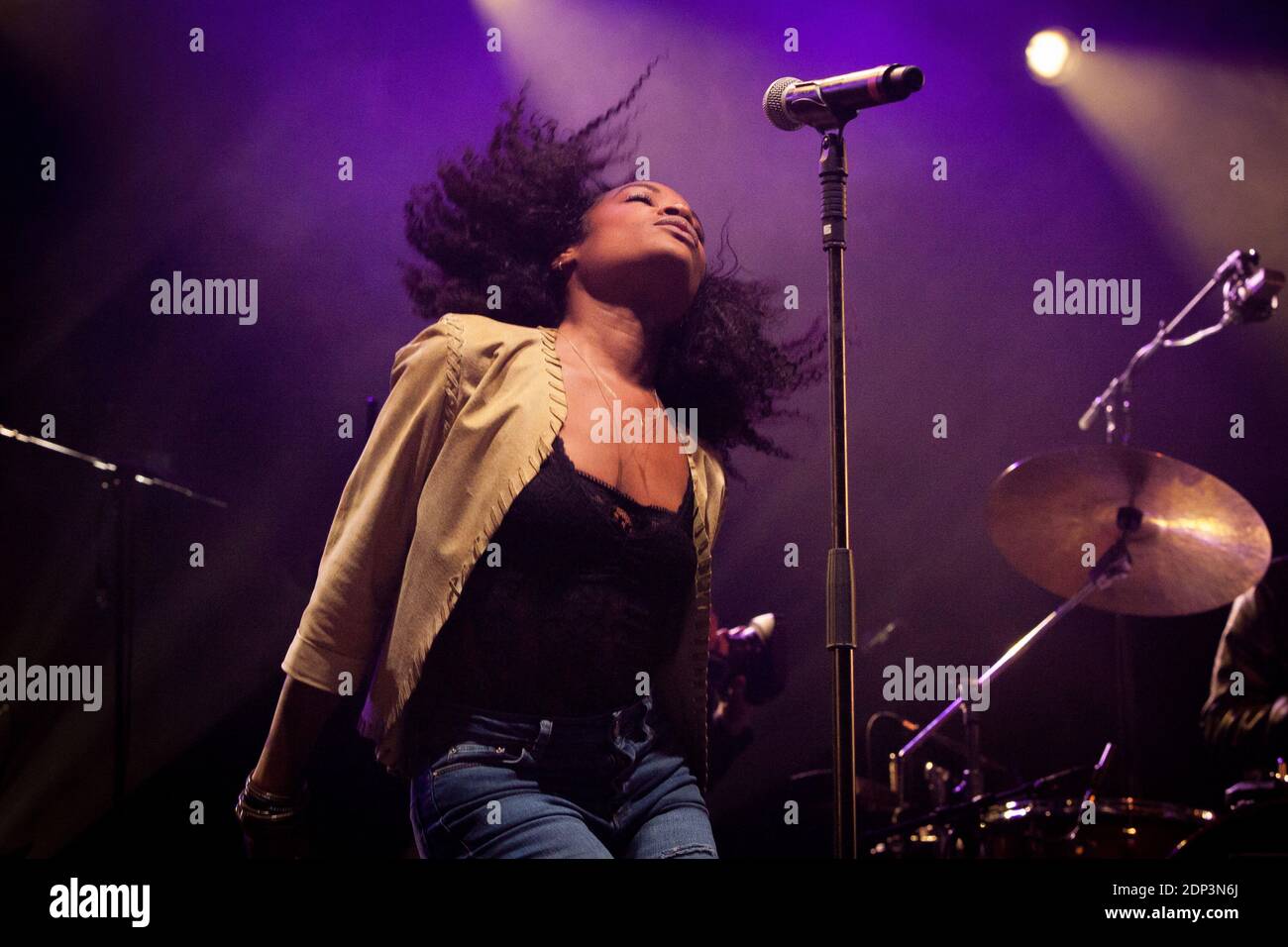 FM Laeti attending the first edition of WTF (Working Time Festival) at ...