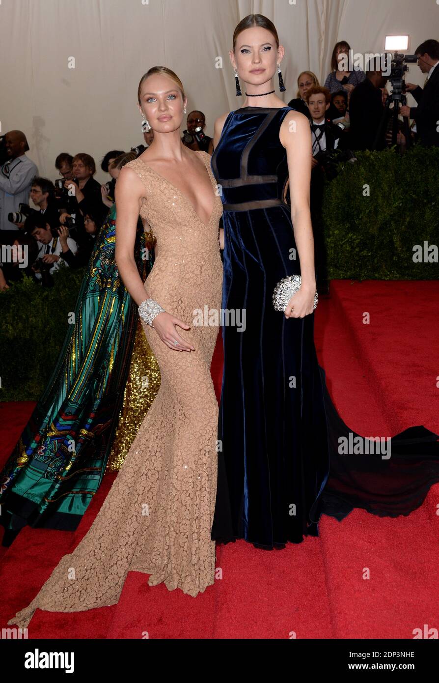 Behati Prinsloo and Candice Swanepoel attend the China: Through The ...