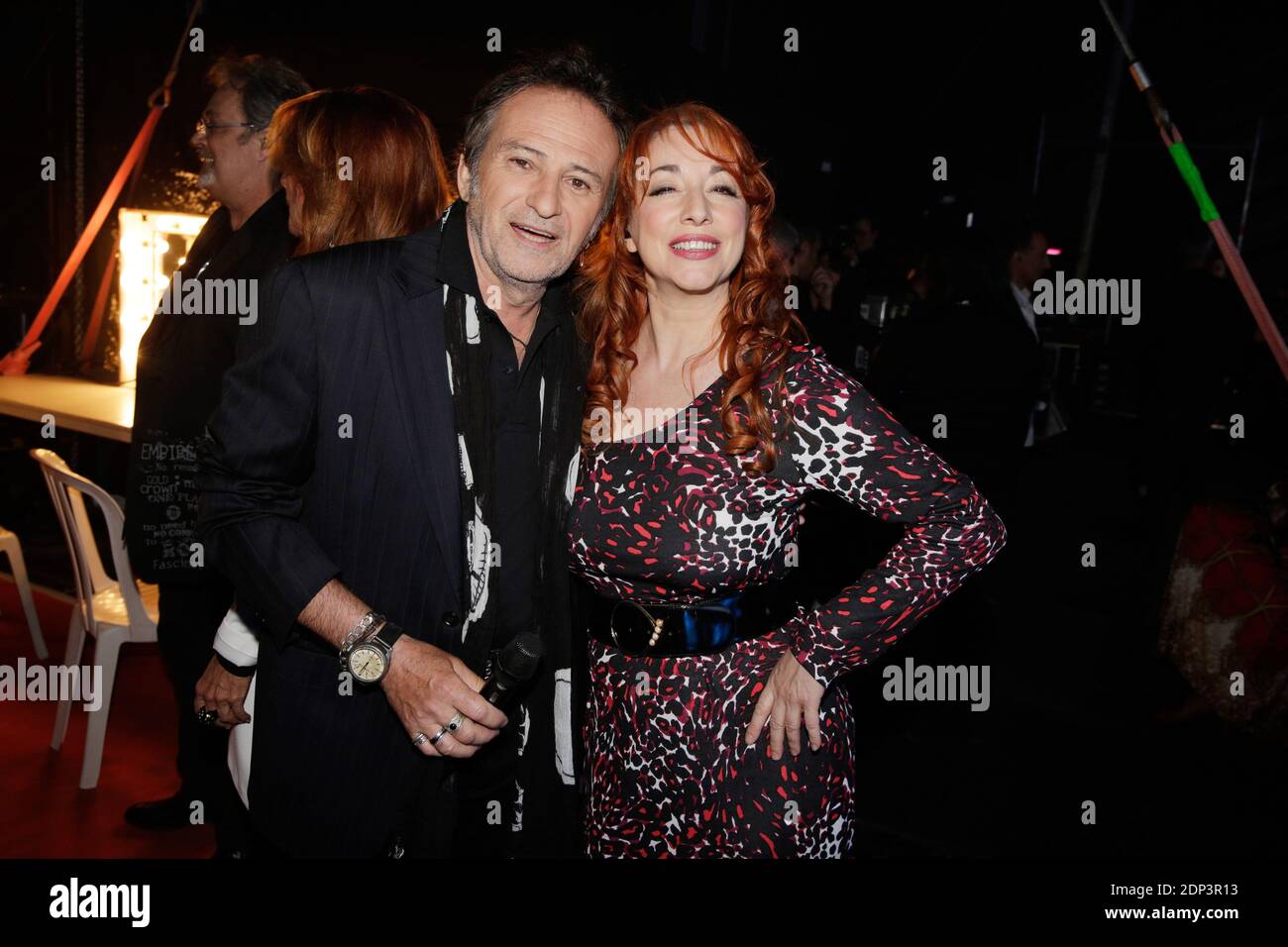 Exclusive - Patrick Coutin and Pauline Ester in backstage of the Stars ...