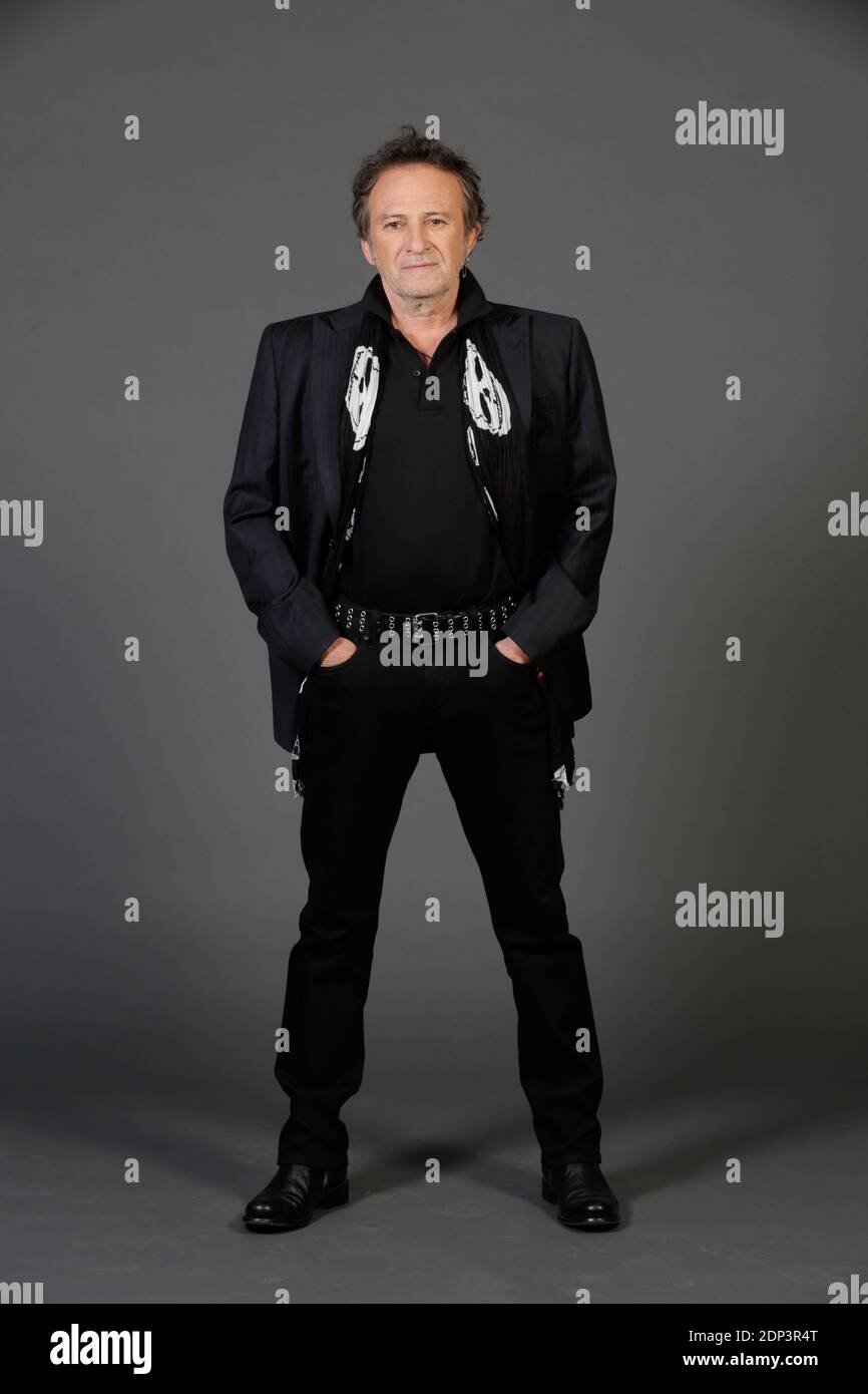 Exclusive - Patrick Coutin poses backstage at the Stars 80 concert at ...