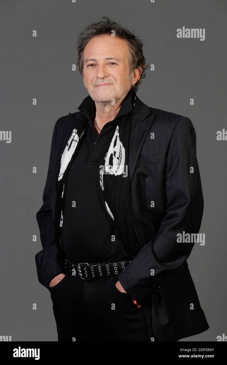 Exclusive - Patrick Coutin poses backstage at the Stars 80 concert at ...