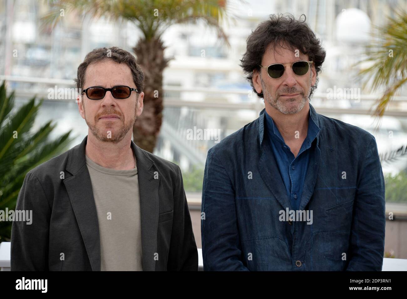 Jury presidents Ethan Coen and Joel Coen posing during Jury's photocall ...