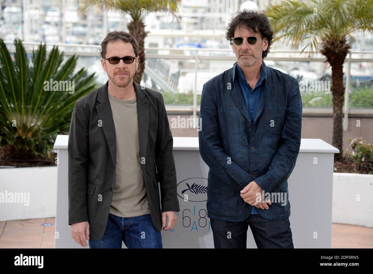 Jury presidents Ethan Coen and Joel Coen posing during Jury's photocall ...
