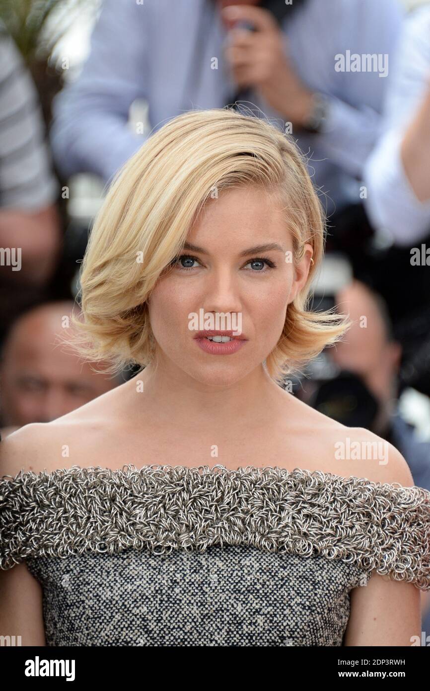 Sienna Miller posing during Jury's photocall as part of the 68th Cannes ...