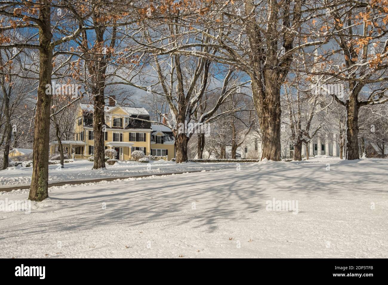 The Petersham, Massachusetts town common Stock Photo - Alamy