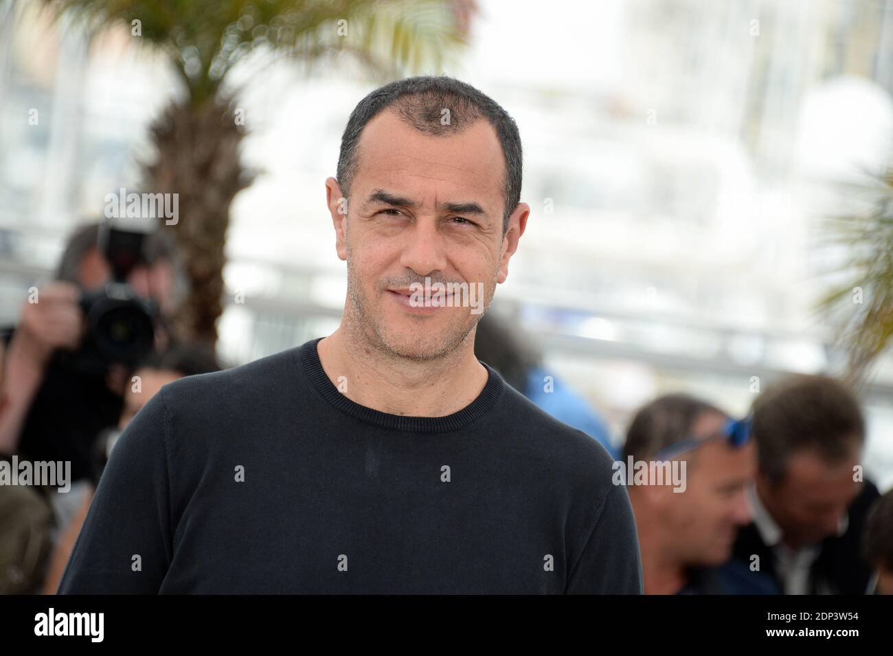 Matteo Garrone posing at the photocall for the film Tale of Tales as ...