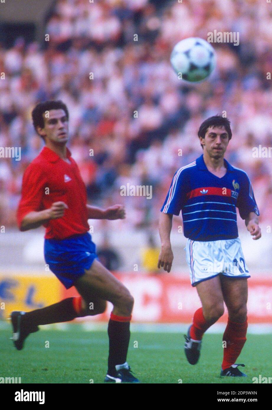 Alain giresse france 1984 hi-res stock photography and images - Alamy