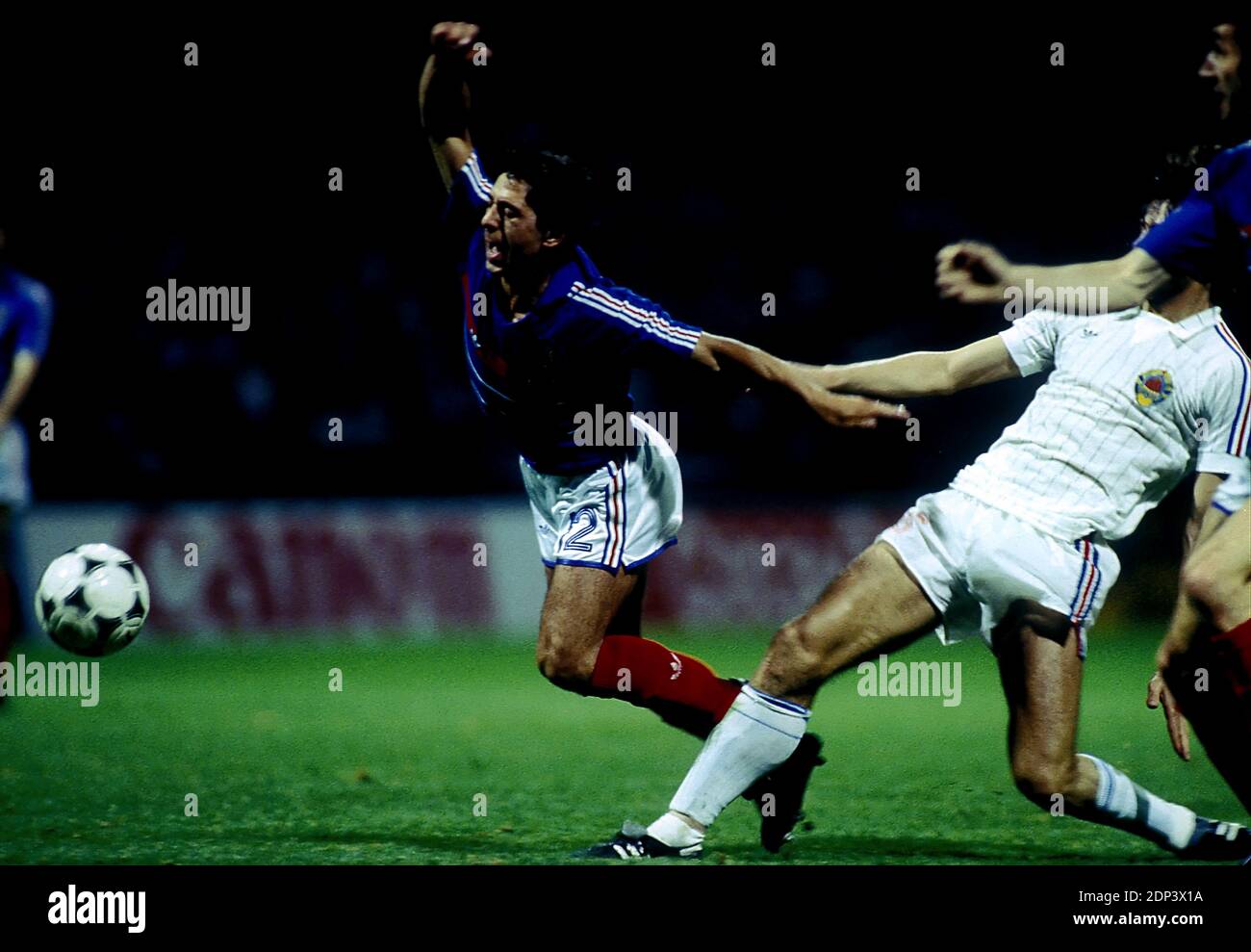 France's Alain Giresse during the Group A First Round of the UEFA EURO ...