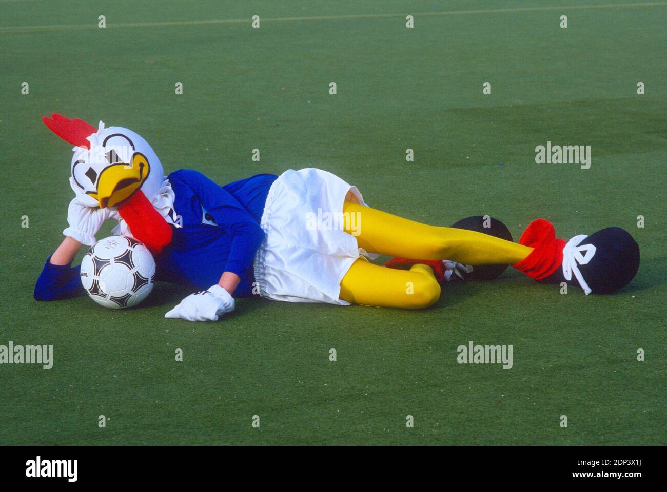 PENO the official Mascot of the UEFA EURO 1984 Soccer. Photo by Henri ...