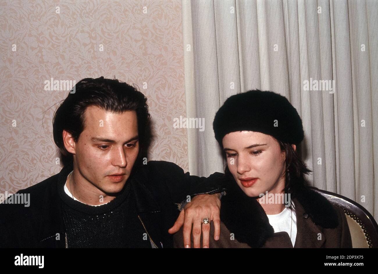 Stars of "What's Eating Gilbert Grape," Johnny Depp, Juliette Lewis ...