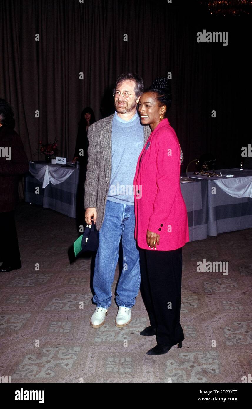 Steven Spielberg, Angela Bassett at the Academy Awards Nominees ...