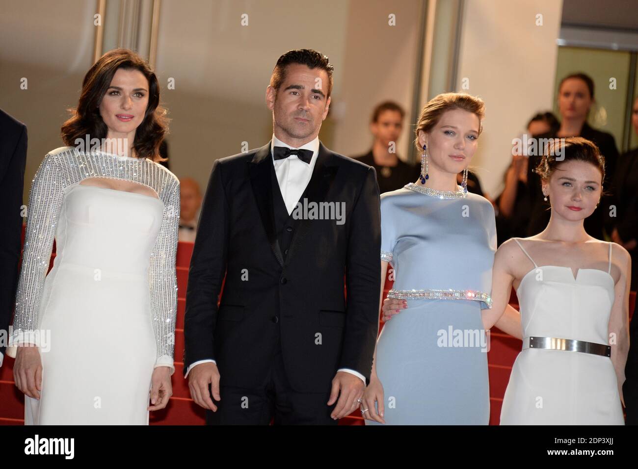 Rachel Weisz, Colin Farrell, Lea Seydoux and Jessica Barden arriving at ...