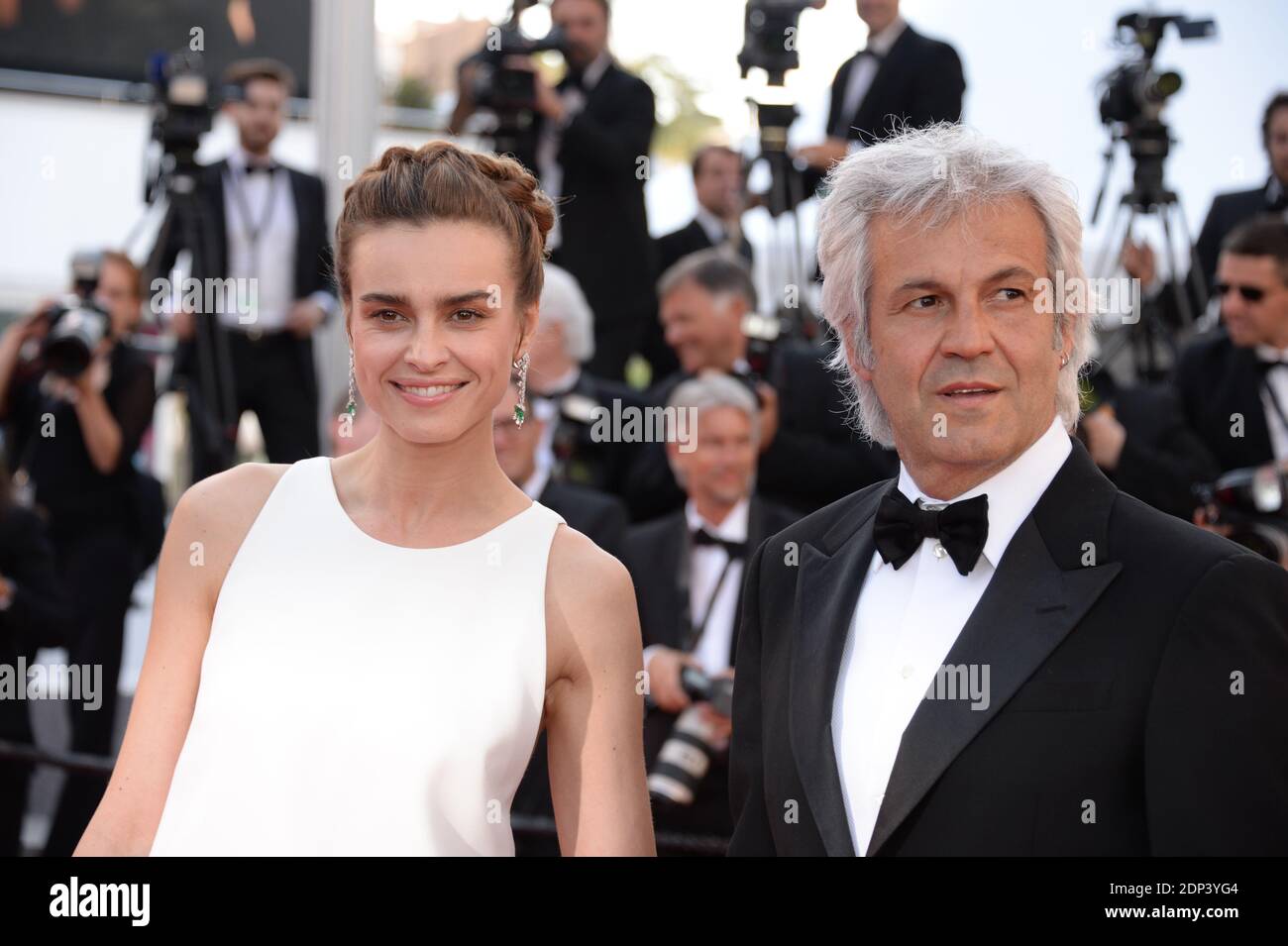 Kasia Smutniak and Domenico Procacci attending the 'Mia Madre' ('My ...