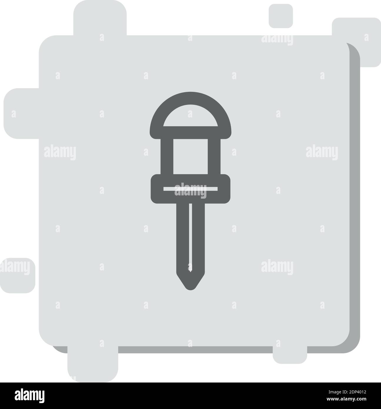 push pin vector icon modern simple vector illustration Stock Vector ...