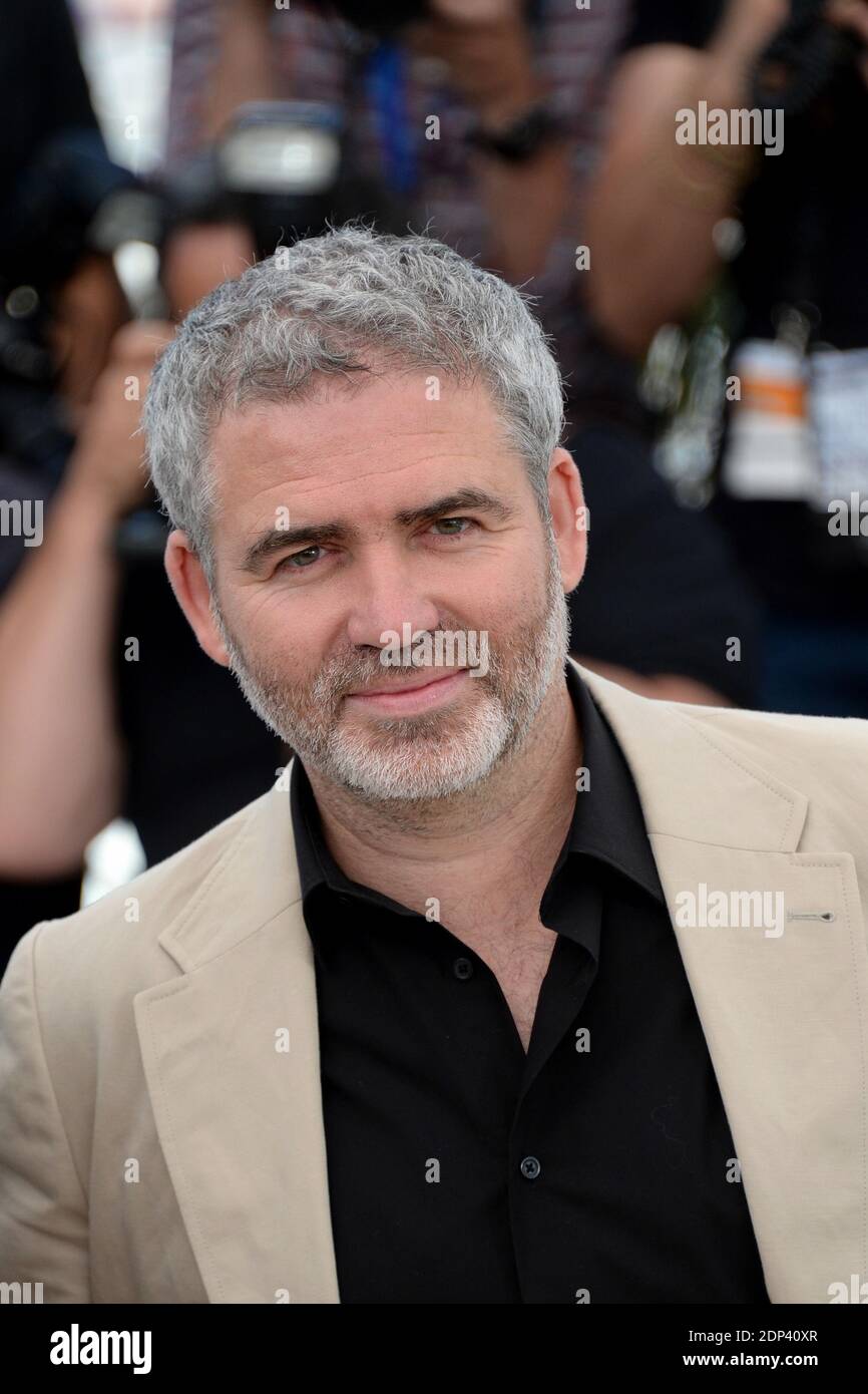Stephane Brize posing at the photocall for the film The Measure of a ...
