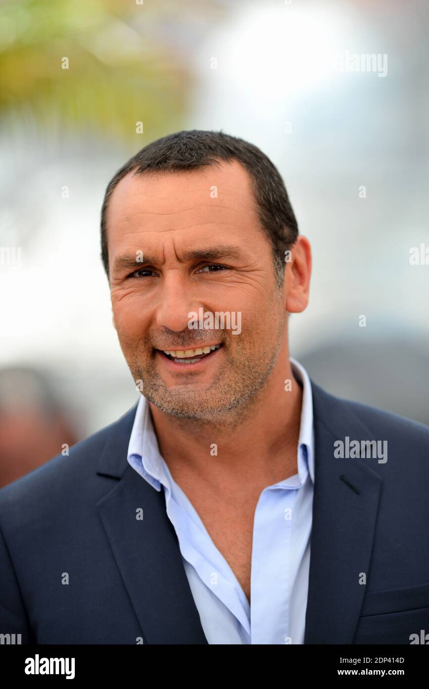 Gilles Lellouche posing at the photocall for the film Inside Out as ...