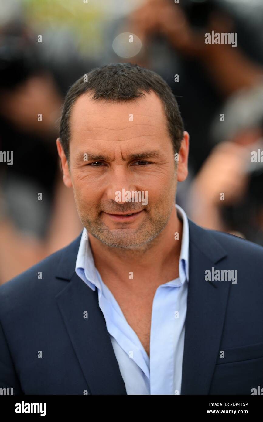 Gilles Lellouche posing at the photocall for the film Inside Out as ...