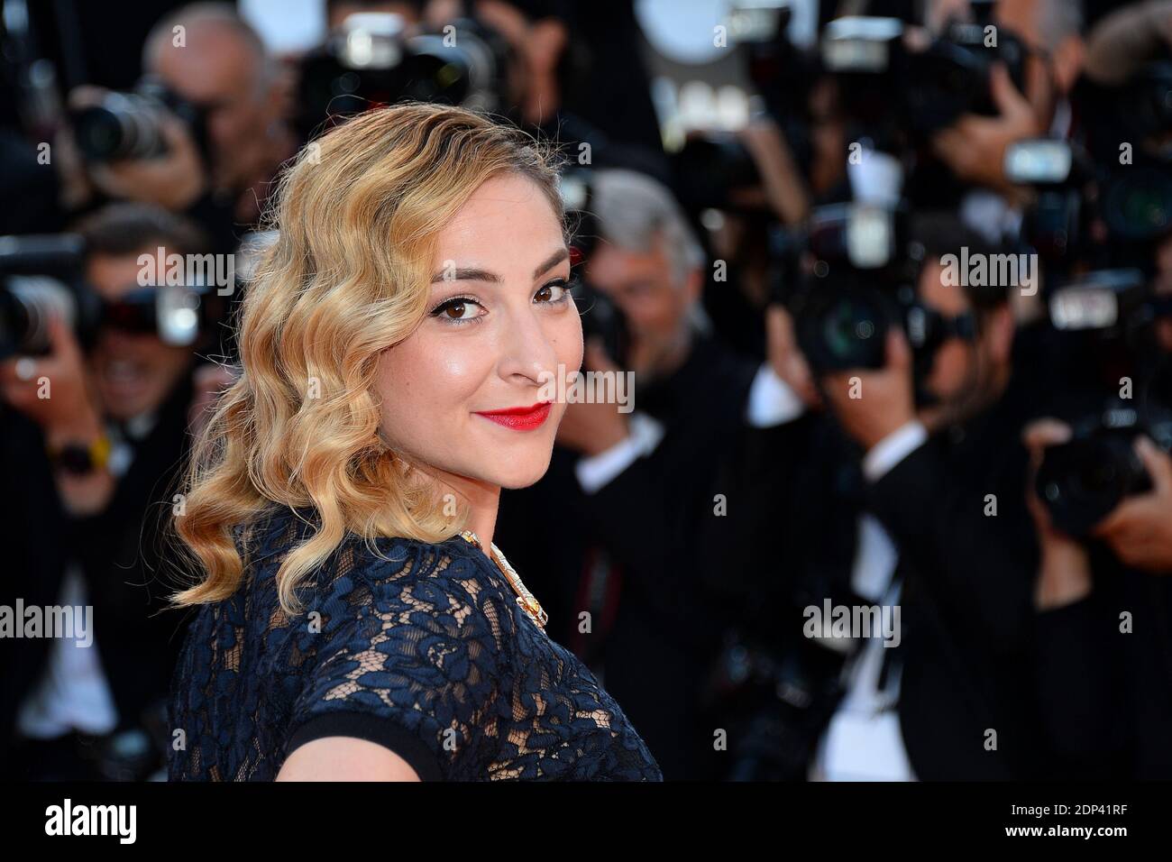 Marilou Berry arriving at the Palais des Festivals for the screening of the film Inside Out as ...