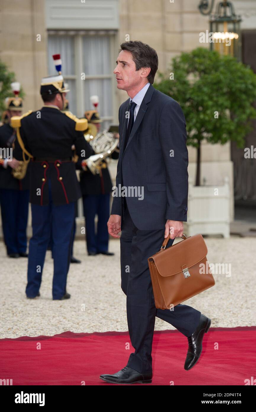 Thales Group CEO Patrice Caine arriving for an state dinner in honor of ...
