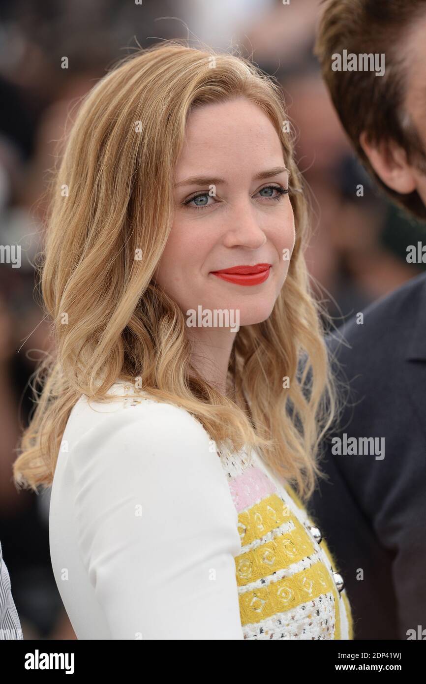 Emily Blunt attends Sicario photocall at the 68th Cannes Film Festival ...