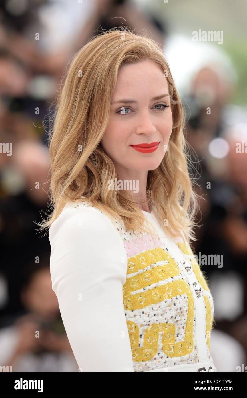 Emily Blunt attends Sicario photocall at the 68th Cannes Film Festival ...